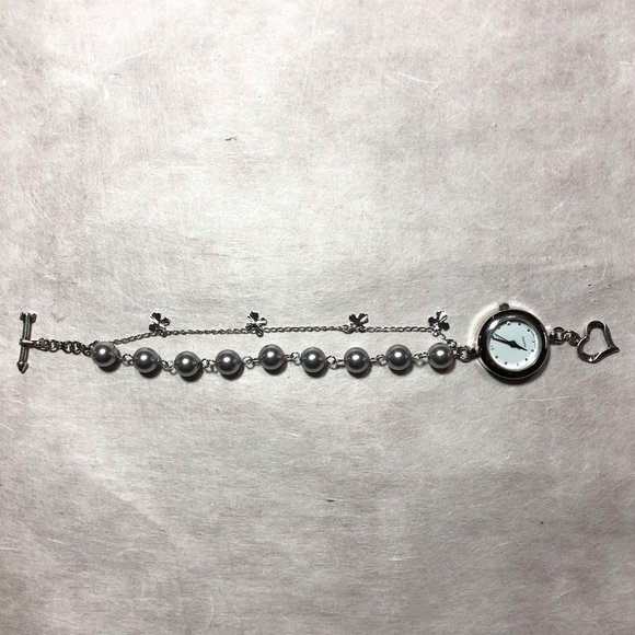 Hand Crafted | Jewelry | Handmade Beaded Watch Bracelet Colsilver ...